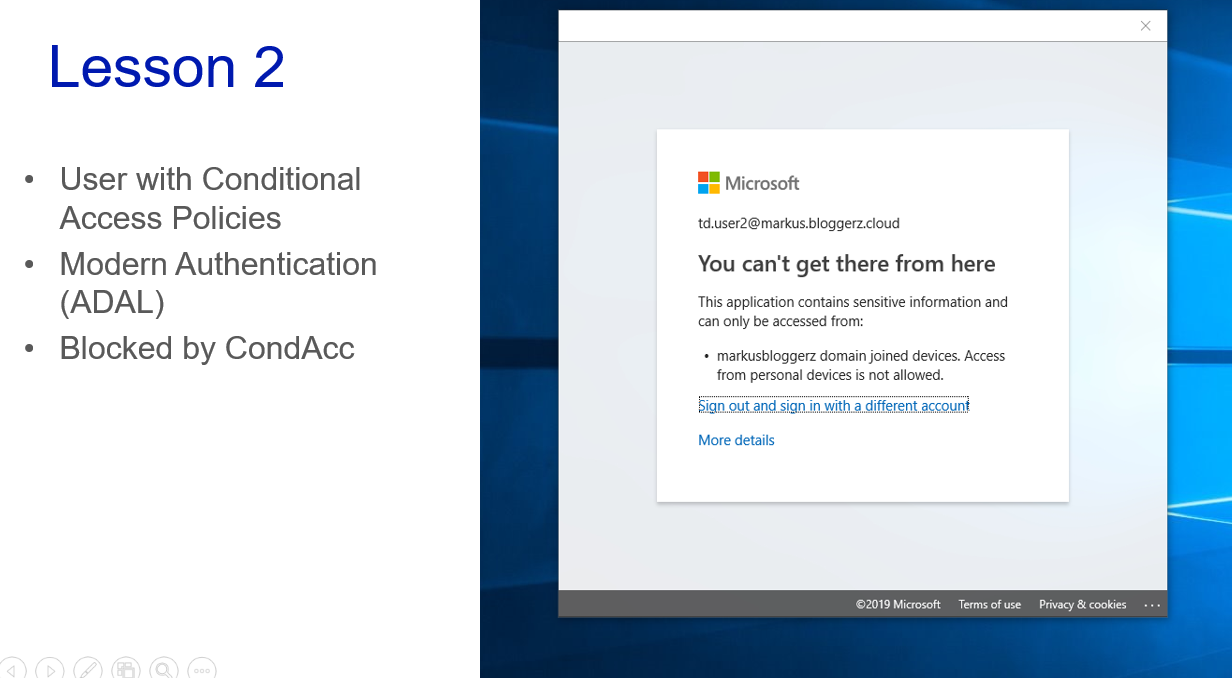 Techdays 2019 - Protecting User Identity with Azure AD Conditional ...
