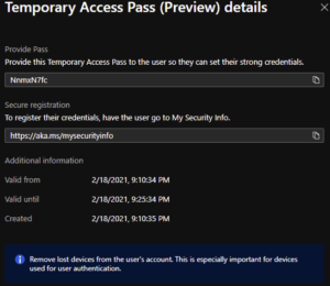 The Magic of Temporary Access Pass - Bloggerz.cloud
